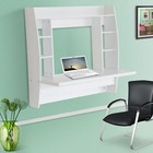 Home Office Floating Computer Desk Wall Mount Workstation Laptop Table ...