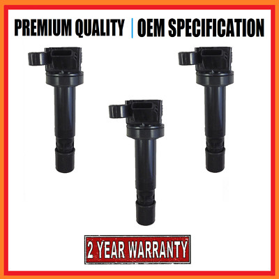 3x Ignition Coil Daihatsu Sirion Charade Cuore Mira Move YRV L251 L701 ...