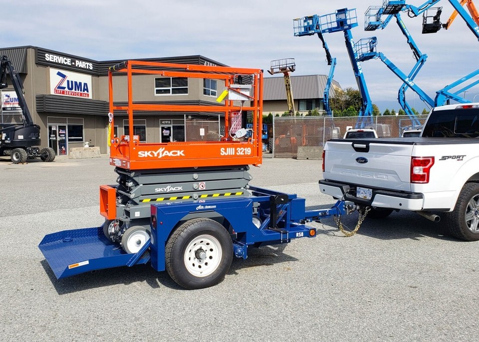 NEW Air-tow S8-35 Hydraulic Drop Deck Trailer (NO RAMPS!!) - IN STOCK ...