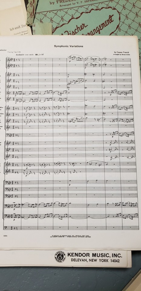 Concert Band Sheet Music Rakes Of Mallow Leroy Anderson Batered Bride ...