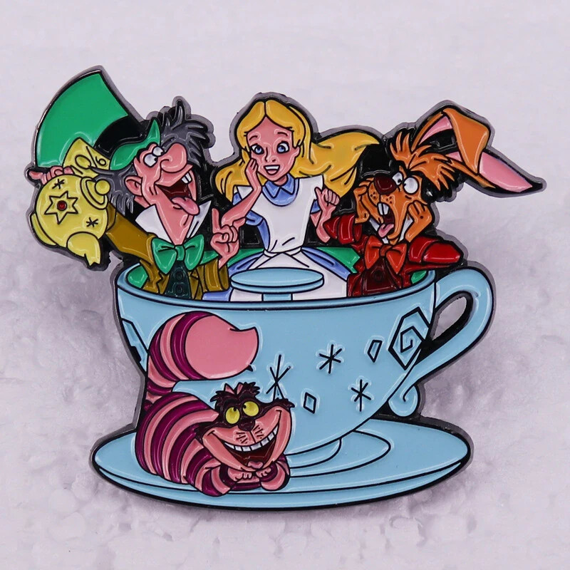 Teacup Drawing Alice In Wonderland