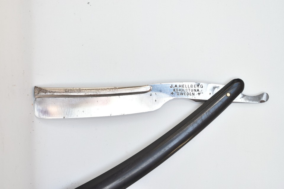Vintage Swedish J.A. Hellberg Straight Razor | eBay