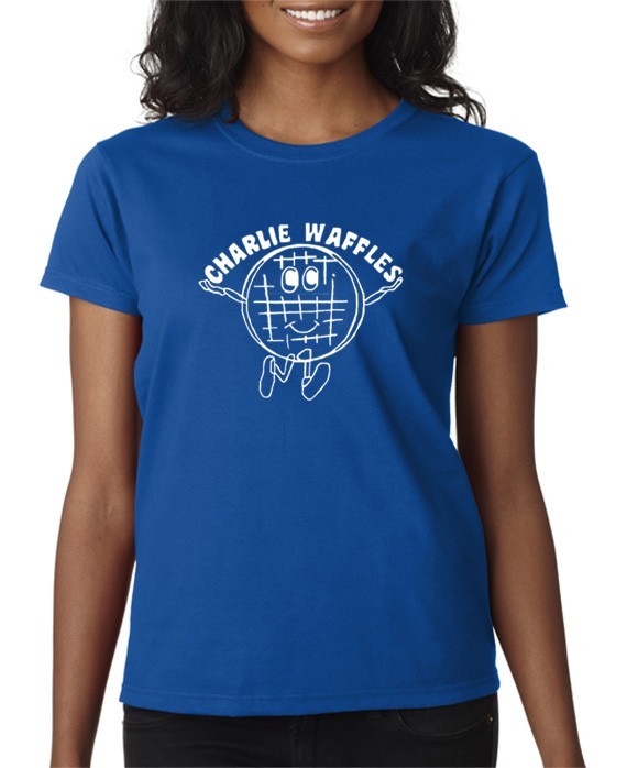 Charlie Waffles T-shirt Two and Half Men Funny 5 Colors S-3XL | eBay