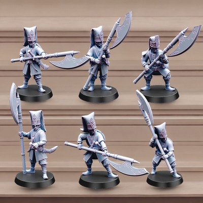 Araby/Easterling Jannisaries with Halberds MESBG LoTR 28mm Wargames ...