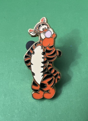 Tigger Thinking Pondering Wondering Pin Winnie The Pooh 2005 Gold Back ...