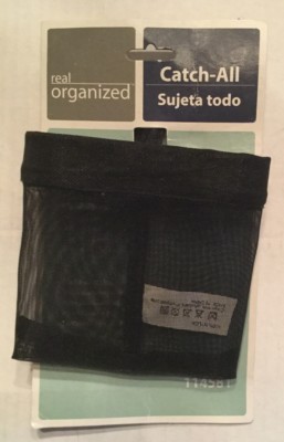 Black Nylon Mesh Catch All Pouch For Automobile | eBay