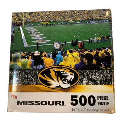 University Mizzou Rah Missouri Football Stadium 550 Piece Puzzle Sealed ...