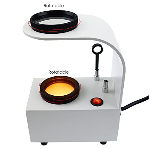 Polariscope LED Light with Glass Rotatable Filters, Jewelry Desktop ...