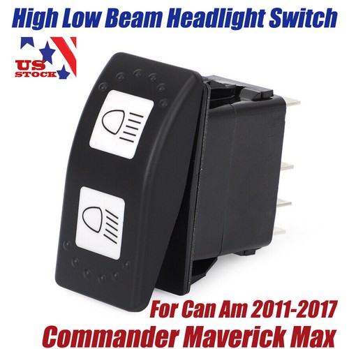 For Can Am 2011-2017 Commander Maverick Max Hi/Low Light Switch ...