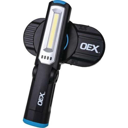 OEX 300Lm Cob Inspection Light/Torch With Magnetic Wireless Charger ...