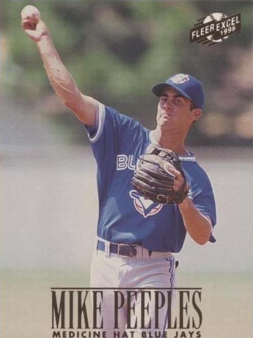 1996 Fleer Excel - Mike Peeples #118 (RC) for sale online | eBay