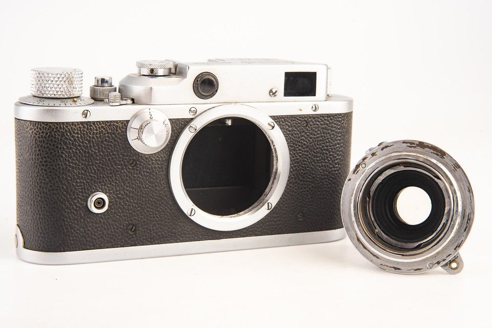 Shanghai 58 Type II 35mm Film Camera Chinese Leica Copy w 50mm f/3.5 ...