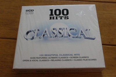 100 Hits Classical 5CD Box Set Ultimate Film Opera Vocal Relaxing Music ...