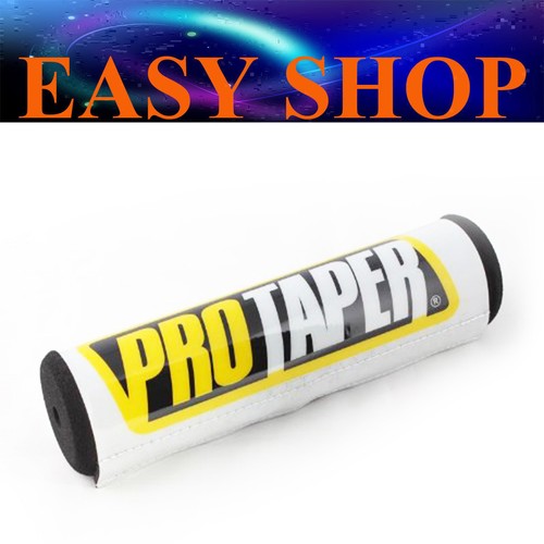 WHITE PRO TAPER HANDLEBAR PAD FOAM PROTECTOR COVER YAMAHA KAWASAKI ...