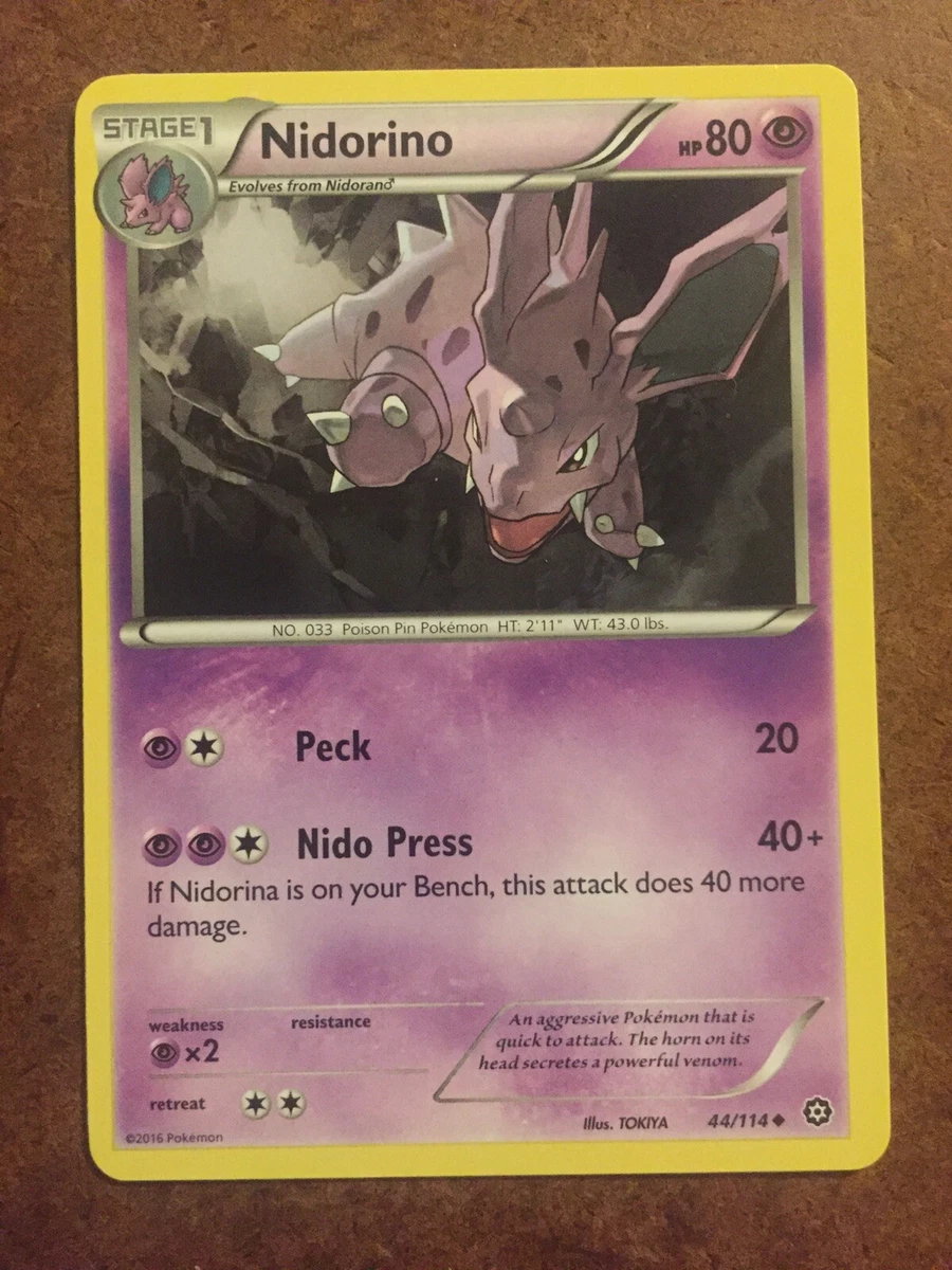 Nidorino Evolution Chart