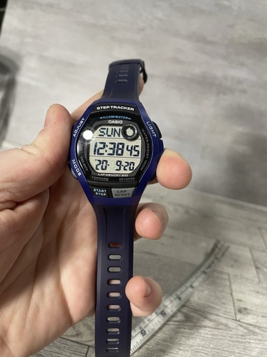 CASIO Watch Casio Collection WS-2000 Men's Black - Step Tracker - Lap ...