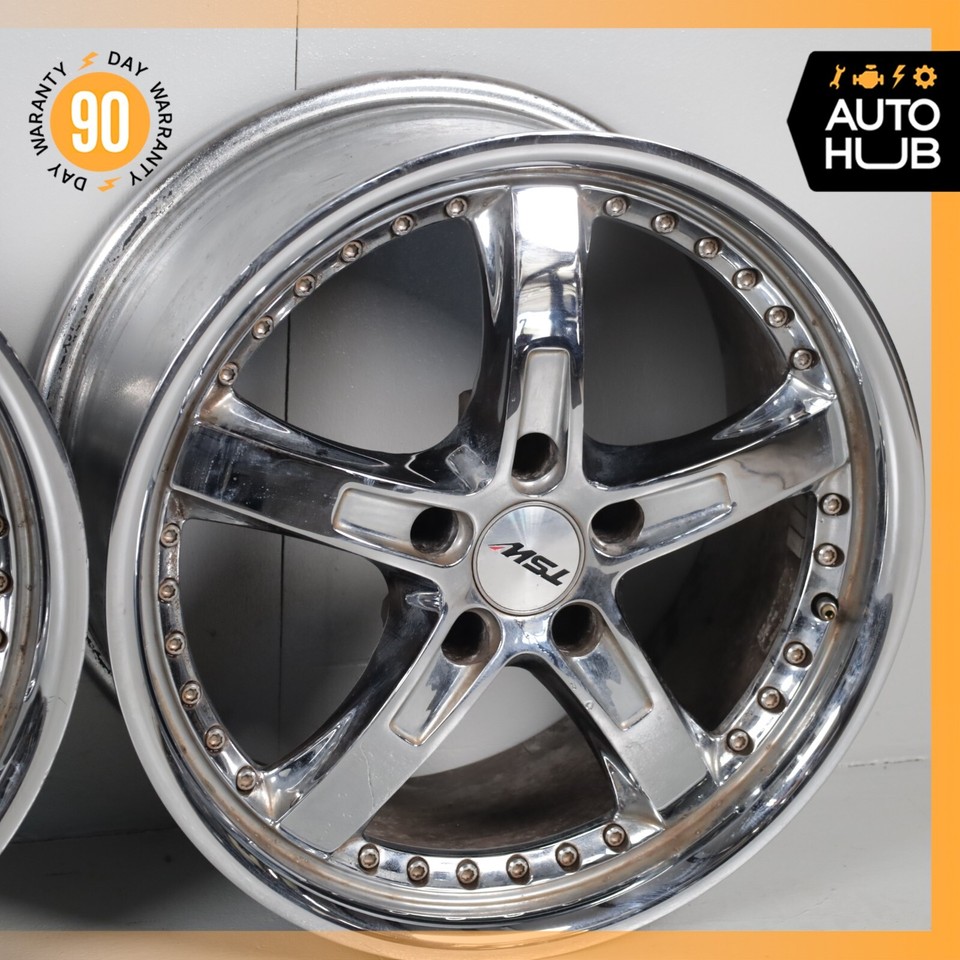 Mercedes R129 500SL SL500 300SL 8 x 17 17" Wheel Rim Rims Tires Set TSW ...