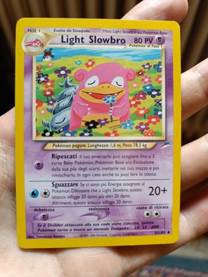 Light Slowbro Neo Destiny Near Mint Pokémon no Charizard no Gold star ...