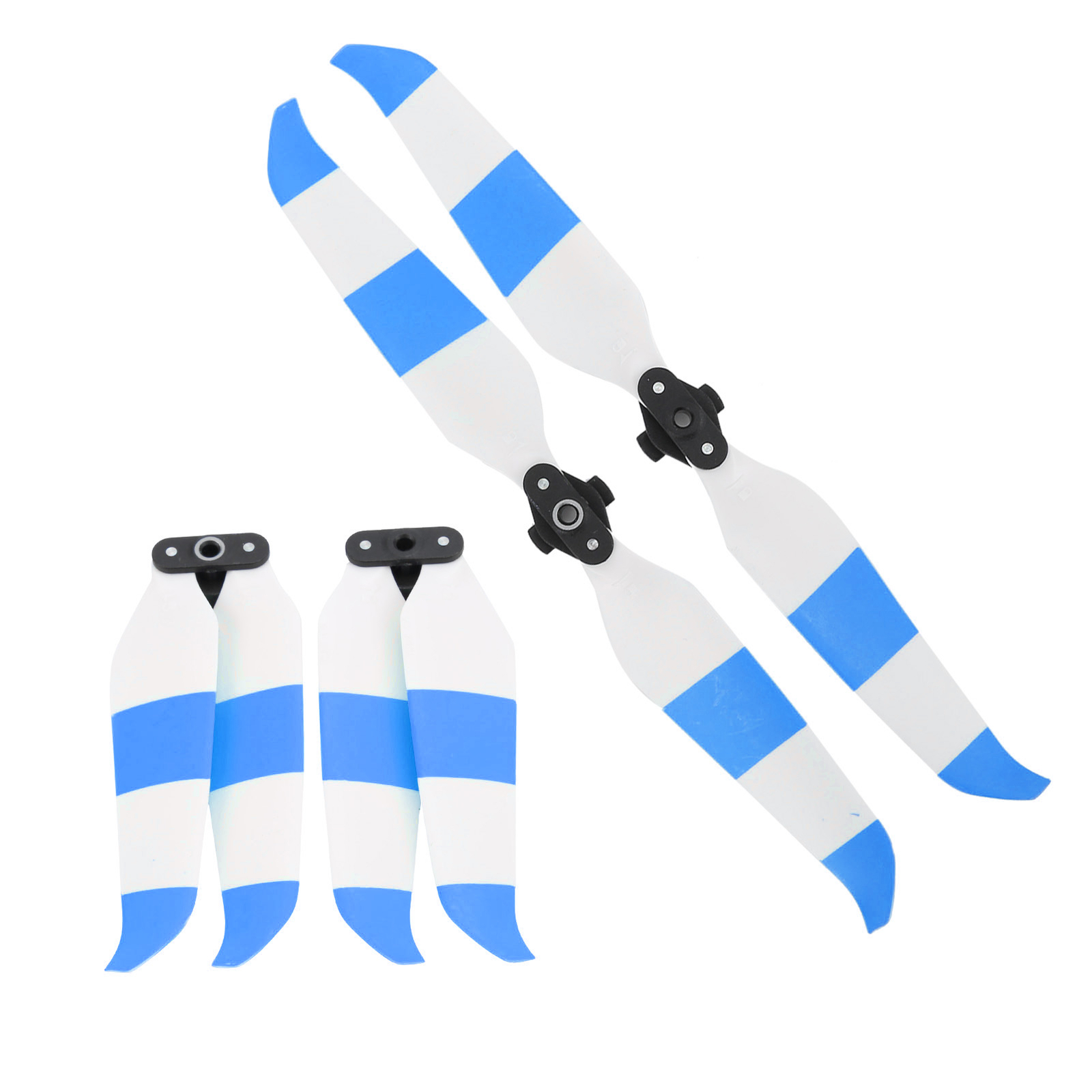 (Blue And White)2-Blade Propeller Drone Fast Release Propeller Drones ...