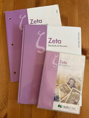 Zeta Test Booklet by Steven P. Demme and Math-U-See - TEST BOOKLET ONLY ...