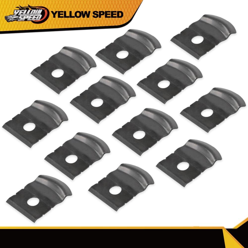 Fit For 1962-1972 GM Nova Impala 1" Tall Rocker Molding Clips & Screw ...