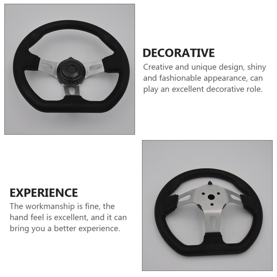 1pc Karting Steering Wheel Useful Steering Wheel Modification car ...