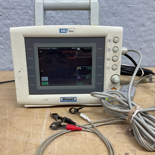 Bionet BM3 Vet Multi-Parameter Vital Signs Monitor Tested and Working ...