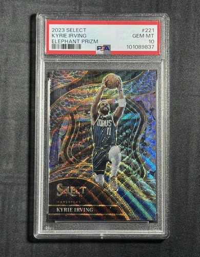 2023 Panini Select Kyrie Irving Elephant Prizm PSA 10 SSP | eBay