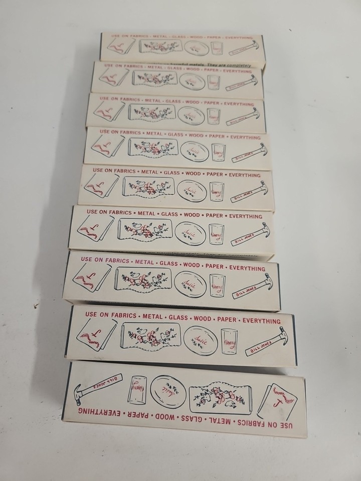 Artex Roller Ballpoint Fabric Paint Liquid Embroidery New Box Vintage ...