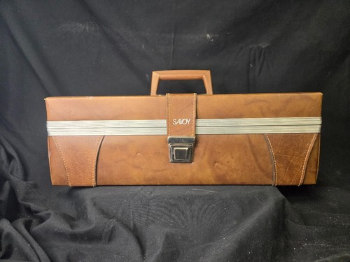 Vintage SAVOY 8 Track Brown Carrying Case Holds 24 Tapes Music | eBay