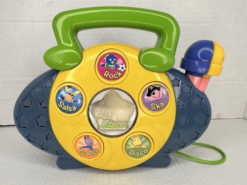 VTG 2005 Mattel Backyardigans Sing Along Music Maker Nick Jr Microphone ...