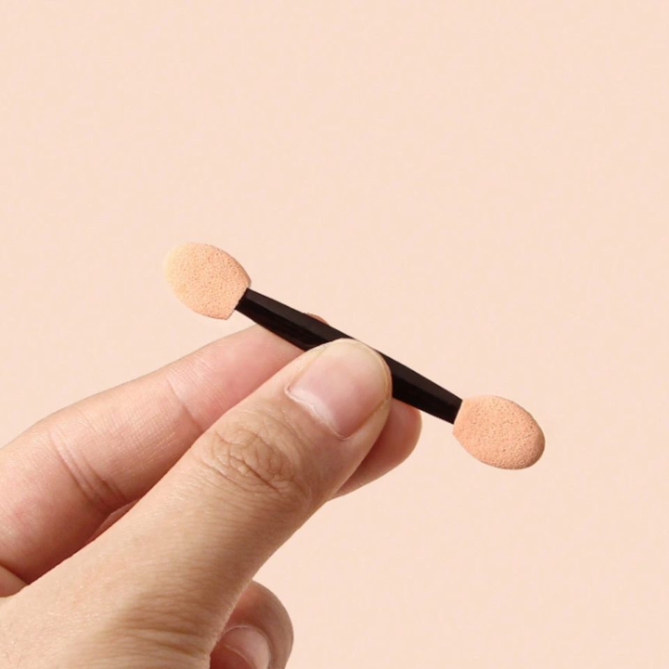 50Pcs Double-Ended Disposable Eye Shadow Sponge Magic Wand Brush Makeup ...