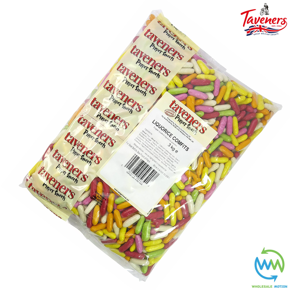 LIQUORICE COMFITS Torpedo Taveners PICK N MIX Flavour Sweets CLASSIC ...