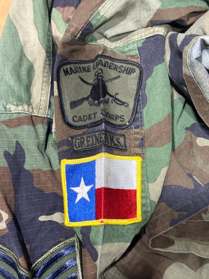 US Military BDU M81 Woodland Combat Uniform Shirt Field Jacket Top Camo ...