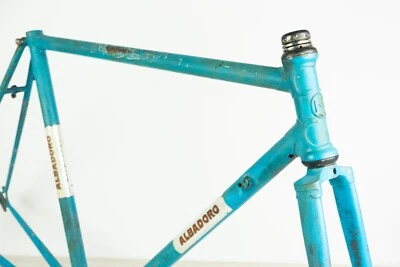50s VINTAGE STEEL FRAME SET 53 57 OLD ROAD | Grelly USA
