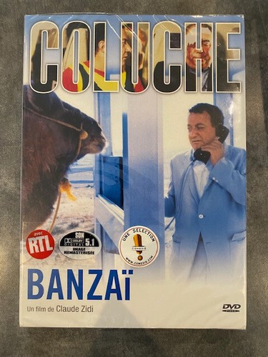 BANZAÏ - film en DVD zone 2 - COLUCHE et CLAUDE ZIDI | eBay