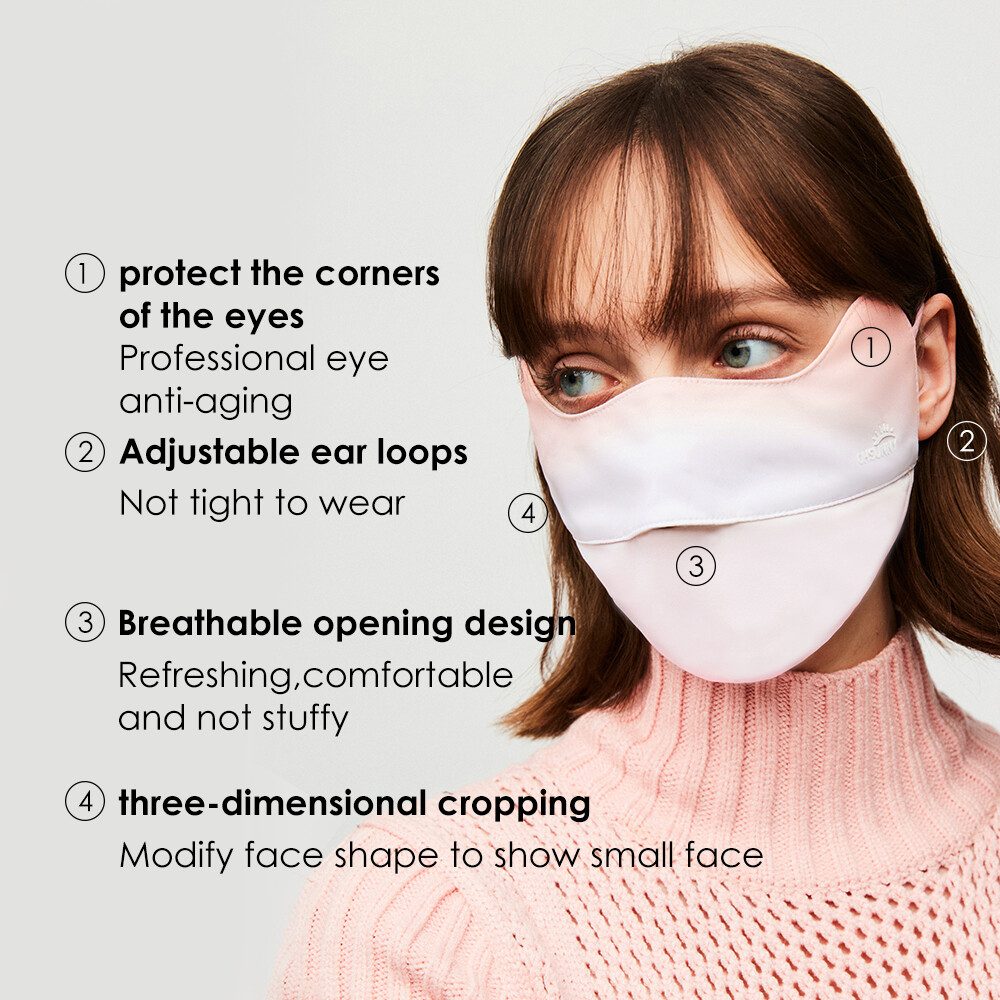 Breathable Face Cover OH! ANY TIME ANY WEAR UPF 50+ UV Face Cover ...