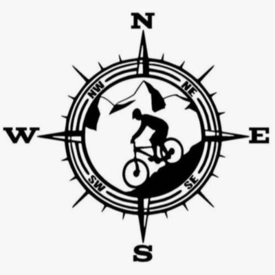 Cycling Gravel Mountain Bike Die-Cut Decal Car Truck Window Laptop ...