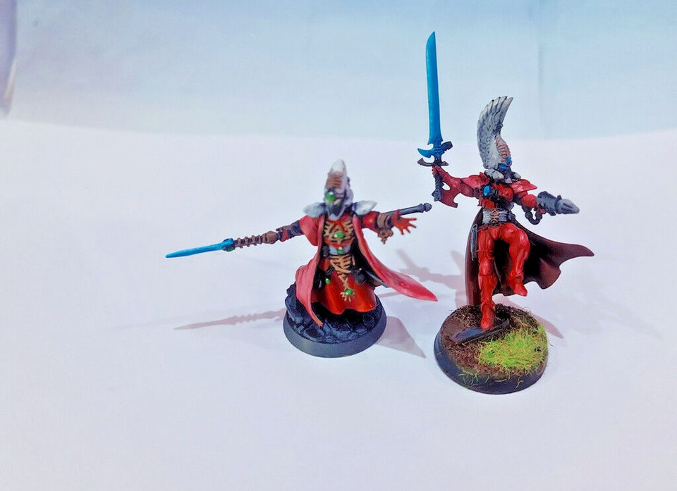 PAINT WINGED AUTARCH / FARSEER AELDARI WARHAMMER 40K PAINTED | eBay