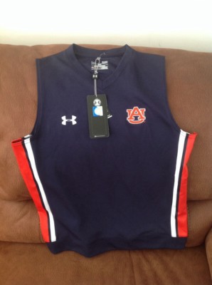 auburn tigers under armour ncaa football basketball Vest NWT size S ...
