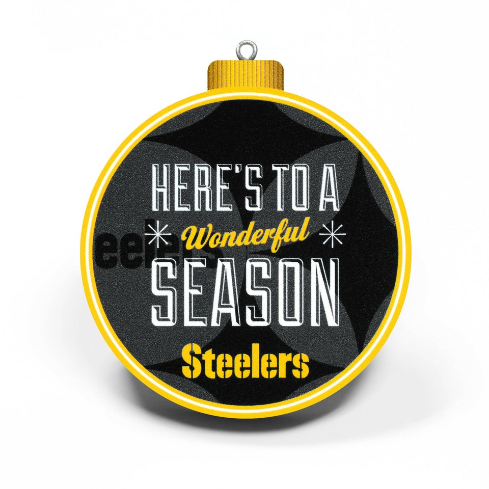 NFL Pittsburgh Steelers Tree Decoration 3-D Staduim Pendant Ornament ...