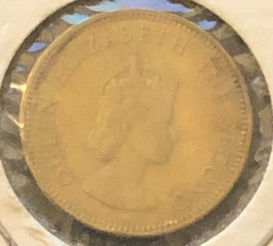 Jersey 1/4 Shilling Coin 197 KM# 22 Britain Elizabeth II UK One Quarter ...
