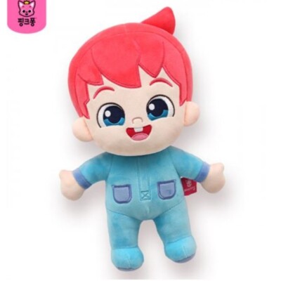 PINKFONG Wonder Star 2023 New Babe Fin Plush Doll 30cm TV Character ...