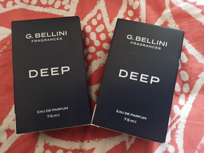 G. BELLINI - Eau de Parfum Homme DEEP vapo 75ml*2 neuf avec boîte | eBay