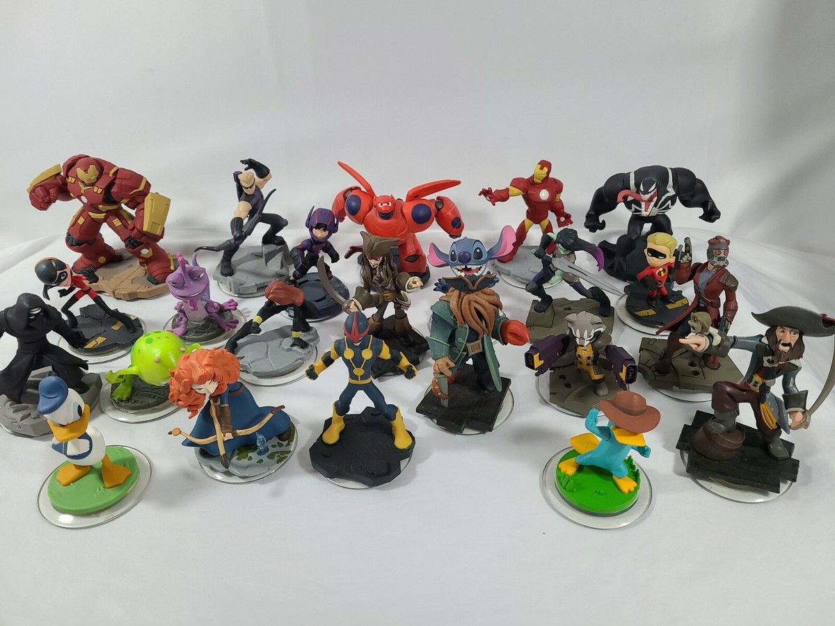 Disney Infinity Figures Lot Of Marvel Disney Infinity Figures Toys Toy