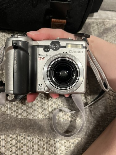 Canon PowerShot G6 7.1MP Digital Camera - Silver 13803043457 | eBay