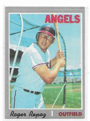 Roger Repoz #397 1970 Topps High Grade Full Gray Border (3122) | eBay