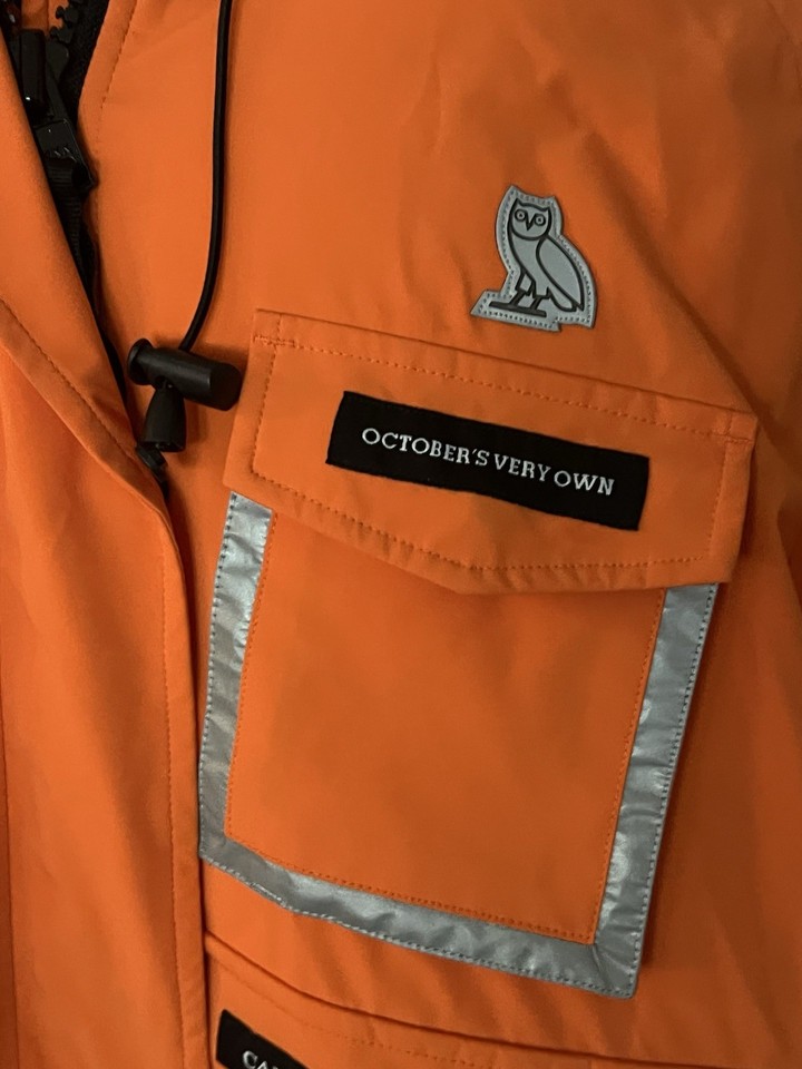 Canada Goose Chilliwack Sunset Orange OVO x Drake Collaboration Women’s ...