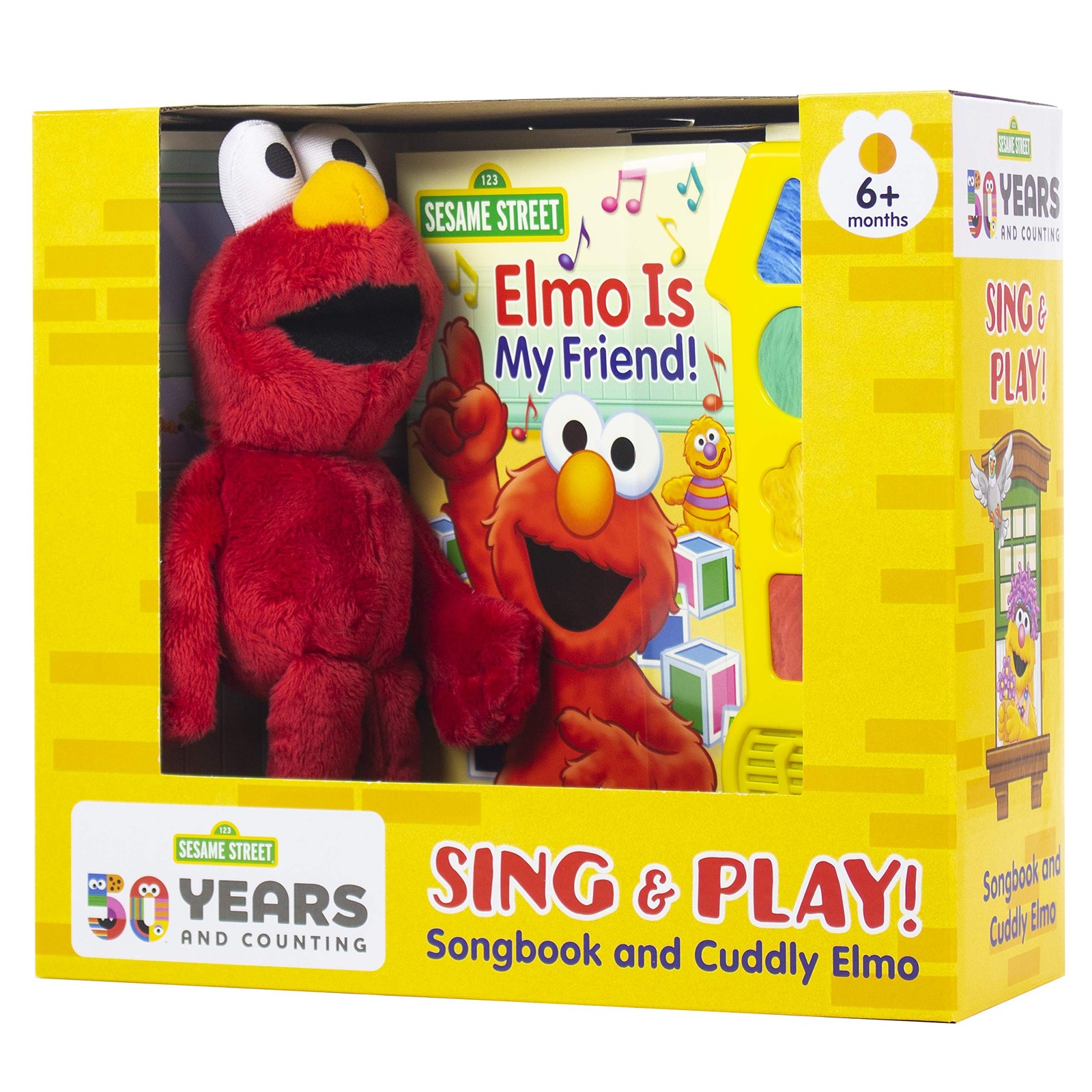 Sesame Street - Elmo is My Friend! - Sing & Play! Song Sound Book and ...
