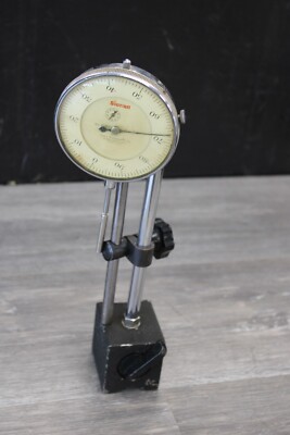 Starrett 656-FI Dial Indicator with Metal Stand | eBay